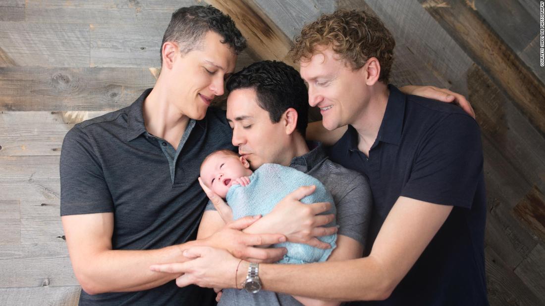 Three dads, a baby and the legal battle to get their names added to a ...