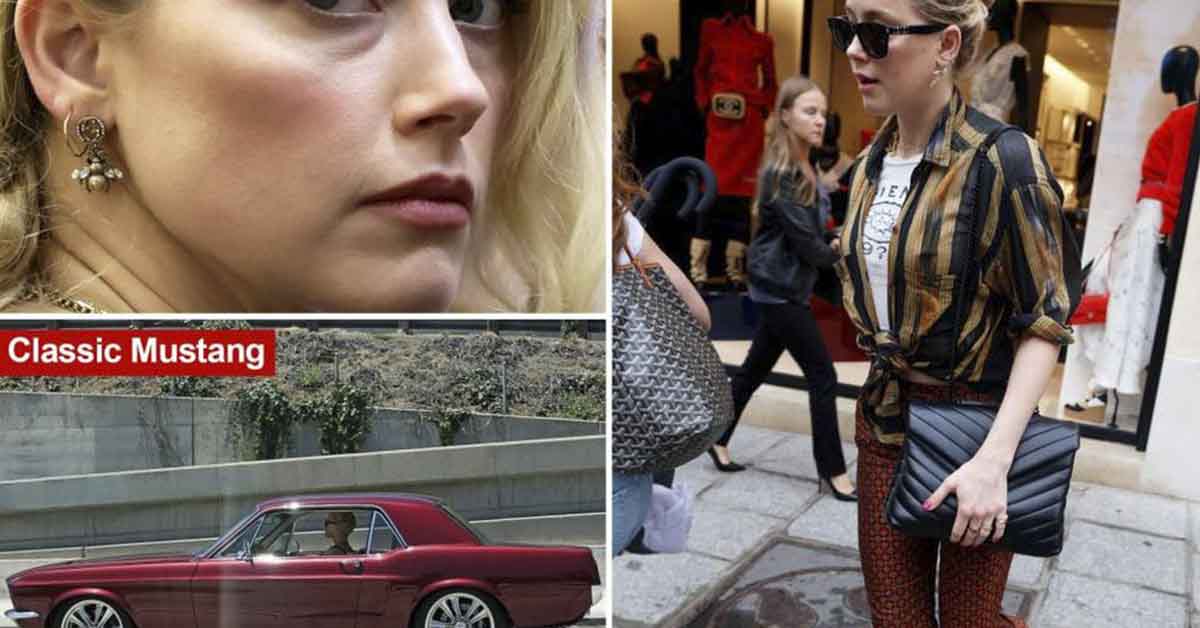 Amber Heard Is ‘broke Due To Mounting Legal Fees Lavish Spending