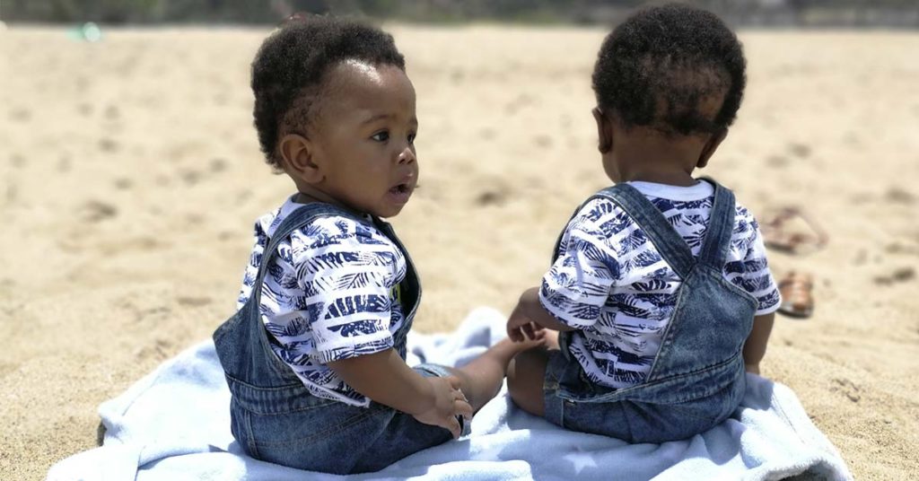 Mom of 10 is raising her biological son and adopted twins as triplets