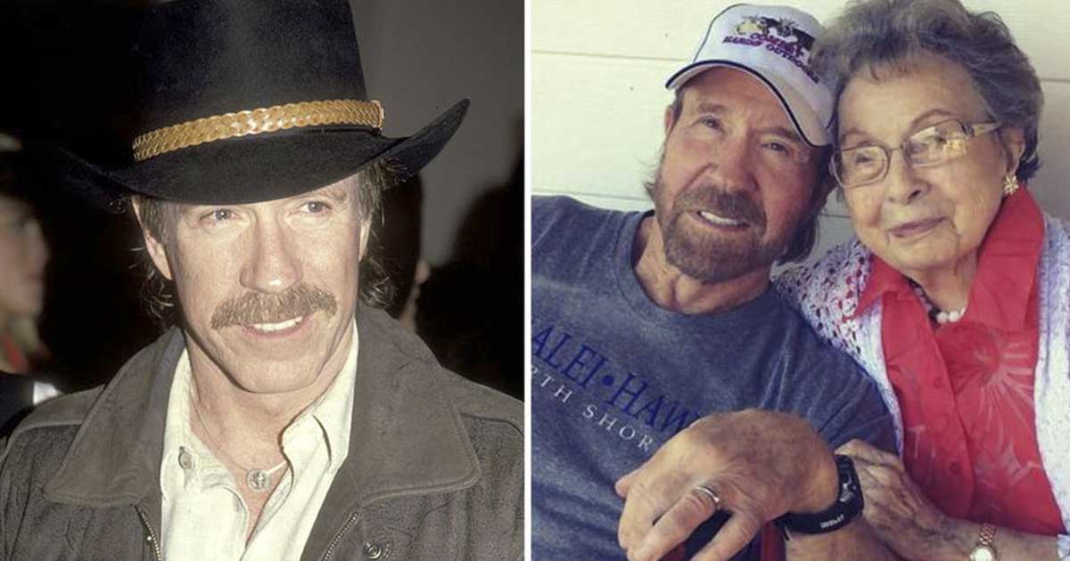 Chuck Norris honors mom on 102nd birthday — she raised her 3 sons as ...