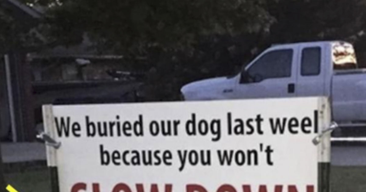 25 Times People Found The Scariest Signs And Shared Them Online