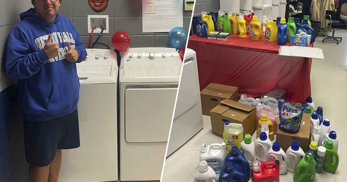 After class mates are bullied for dirty clothes, teen creates laundry ...