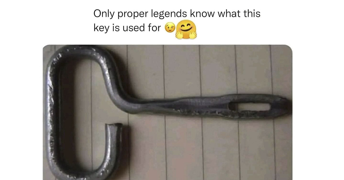 The Can Opener Key: An Old School Way to Open Your Favorite Tinned Food