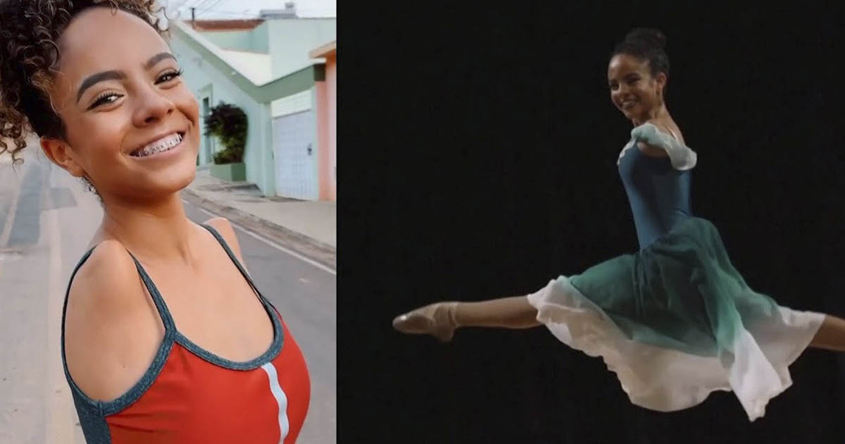 Who is Vitória Bueno? The Brazilian Ballerina With No Arms Proving ...