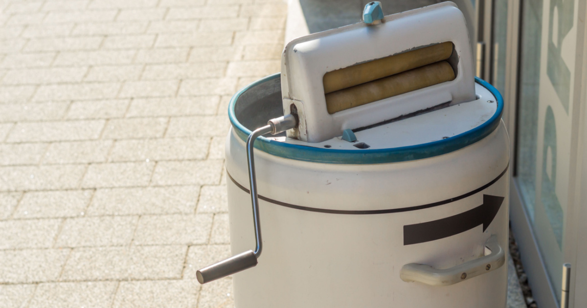 The Evolution of the Laundry Machine