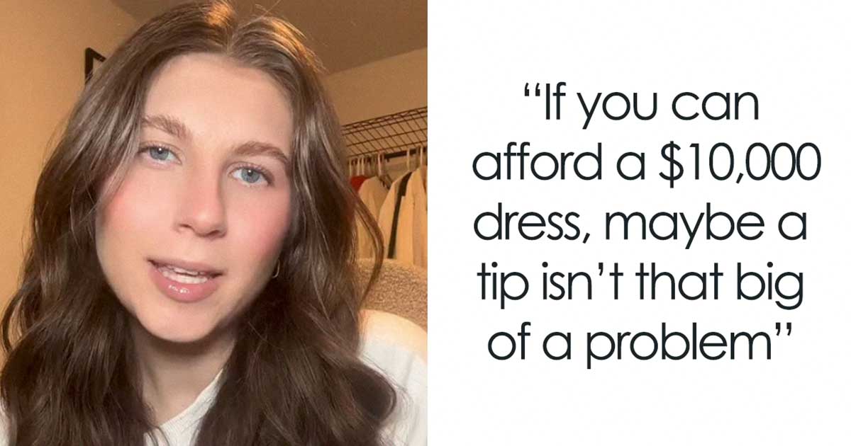 Woman Shocked After Bridal Shop Expects 10% Tip on Purchase