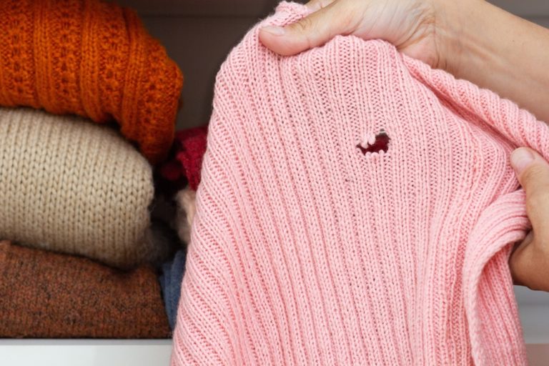 A No-Sew Trick To Fix a Hole in Clothing