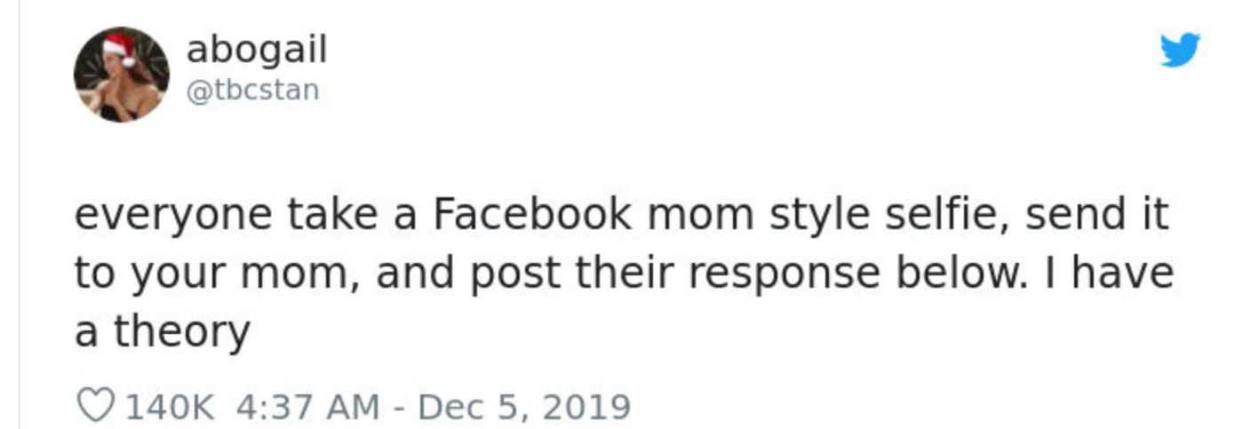 Girl Asks People To Send Their Selfies To Their Moms Without Any ...