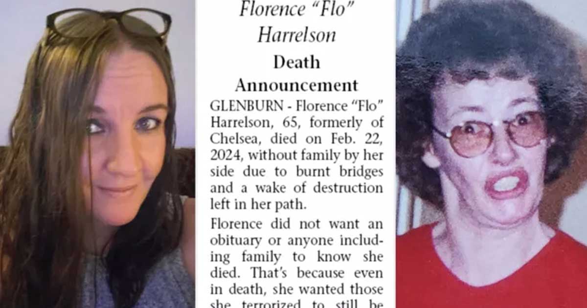 Daughter’s Very Short Obit About Her Mother ‘Burning Bridges’ Goes ...