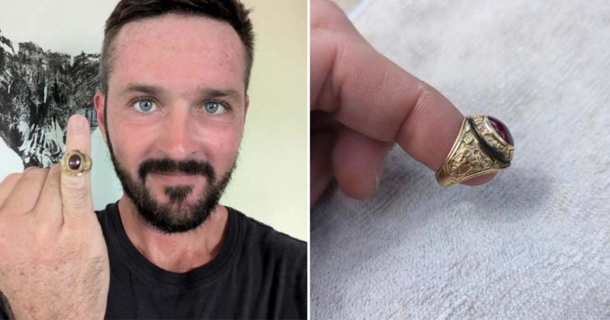 Man Reunited With Sentimental Gold Ring After Diver Finds it in Ocean ...