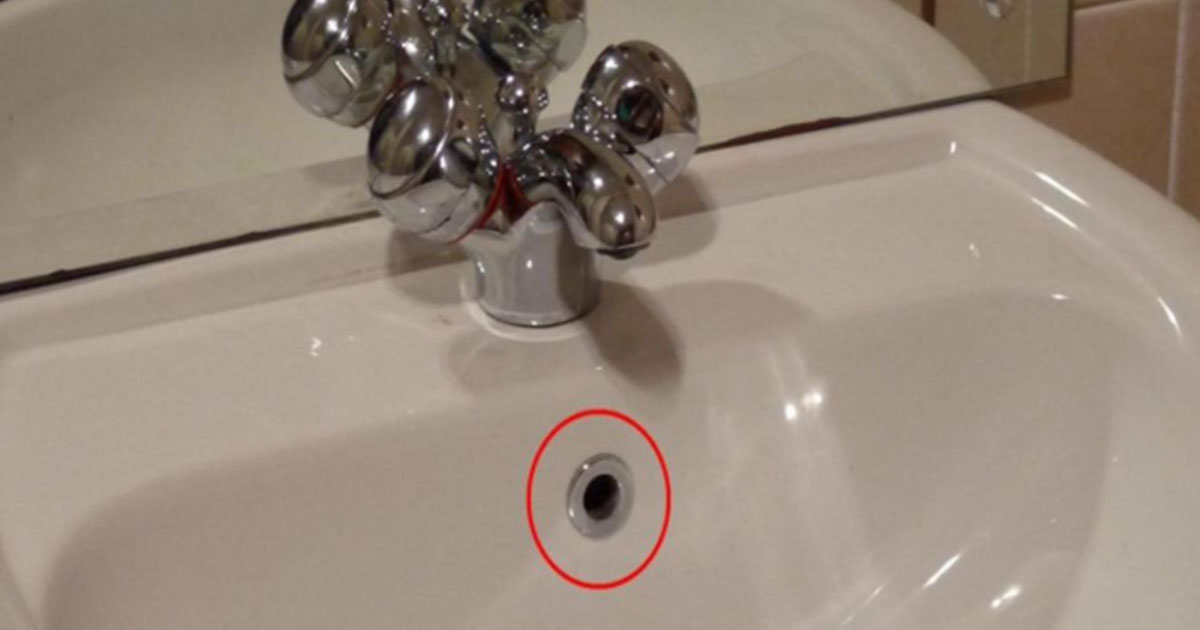 Small Hole In Sink