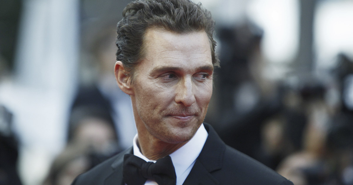Matthew McConaughey Supports Keeping the Ten Commandments in Schools as ...