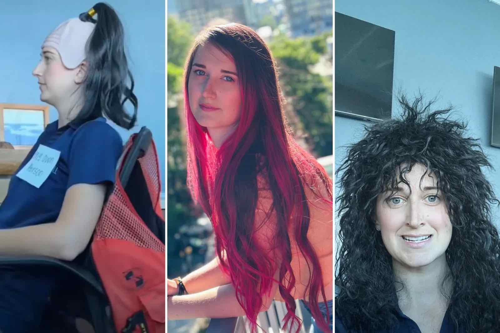 Woman’s Boss Banned Her Pink Hair, So She Started Wearing Big Ugly Wigs